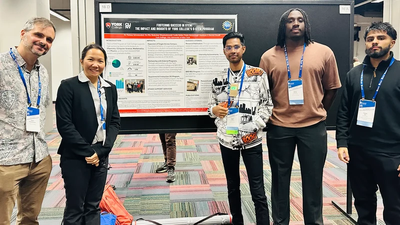 S-STEM Faculty and Students Attend the 2024 S-STEM Scholars and PI Meeting - York College / City ...
